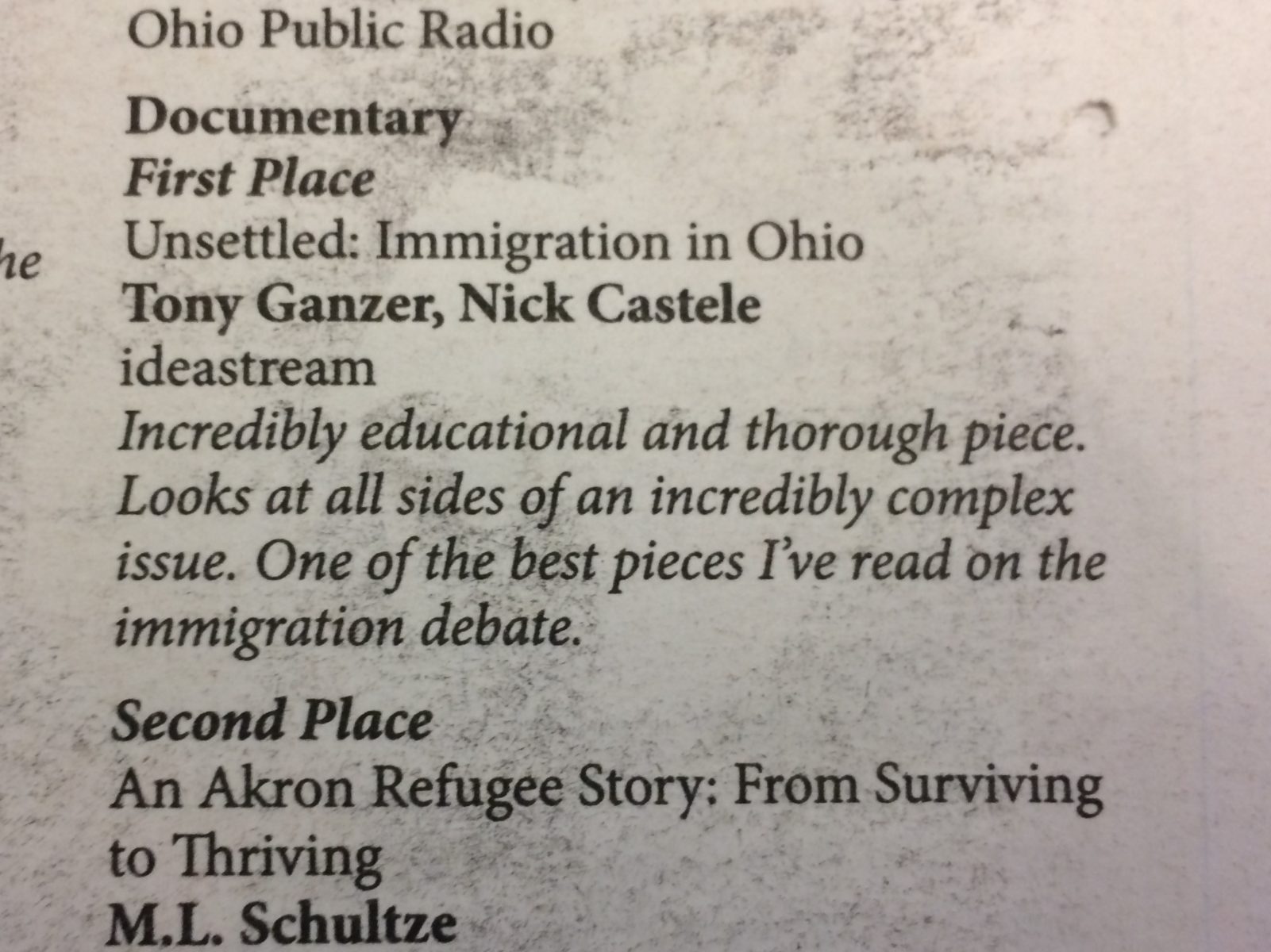 Unsettled: A measured view of immigration from Ohio - AnthonyGanzer.com